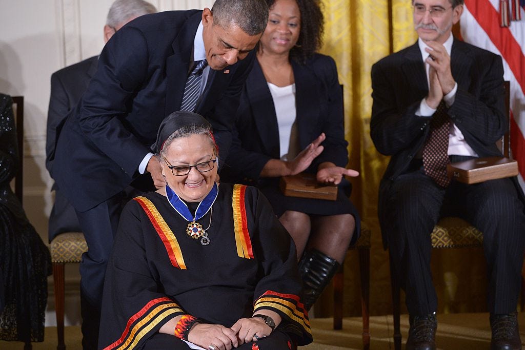 Suzan Shown Harjo battles the Braves - by Rob Capriccioso