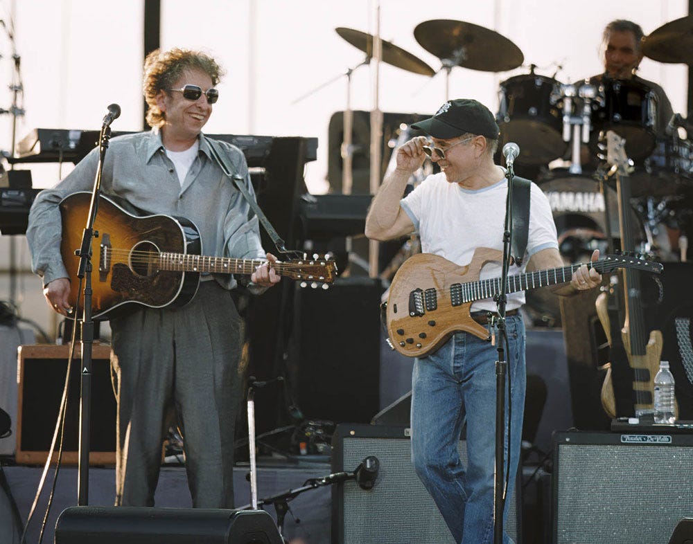 Tracking the Dylan-Simon 1999 Tour in Real Time