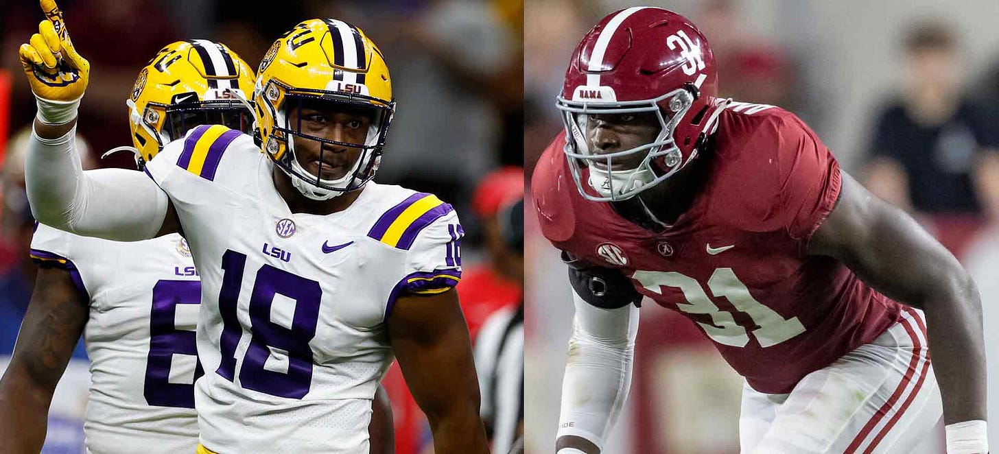 Top-20 EDGE Pass Rushers for 2023 Draft