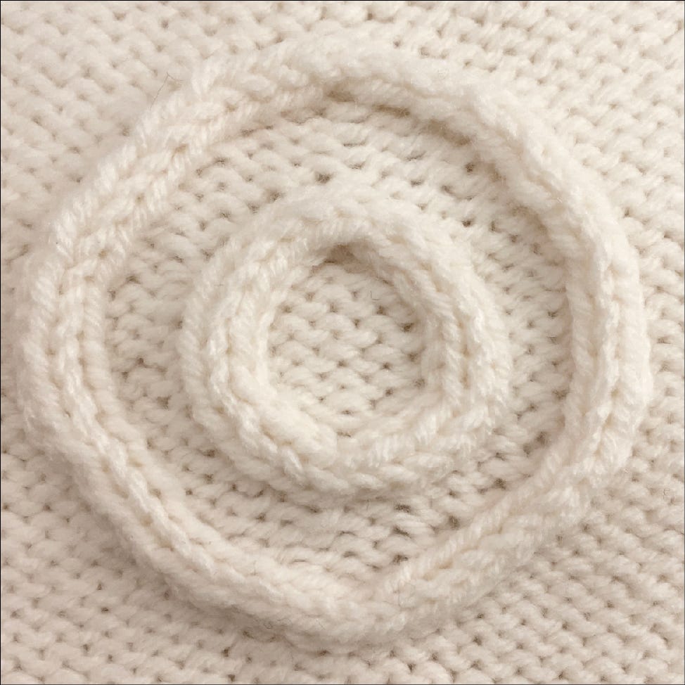 Infinity loops--Intro - by TECHknitter - TECHknitting