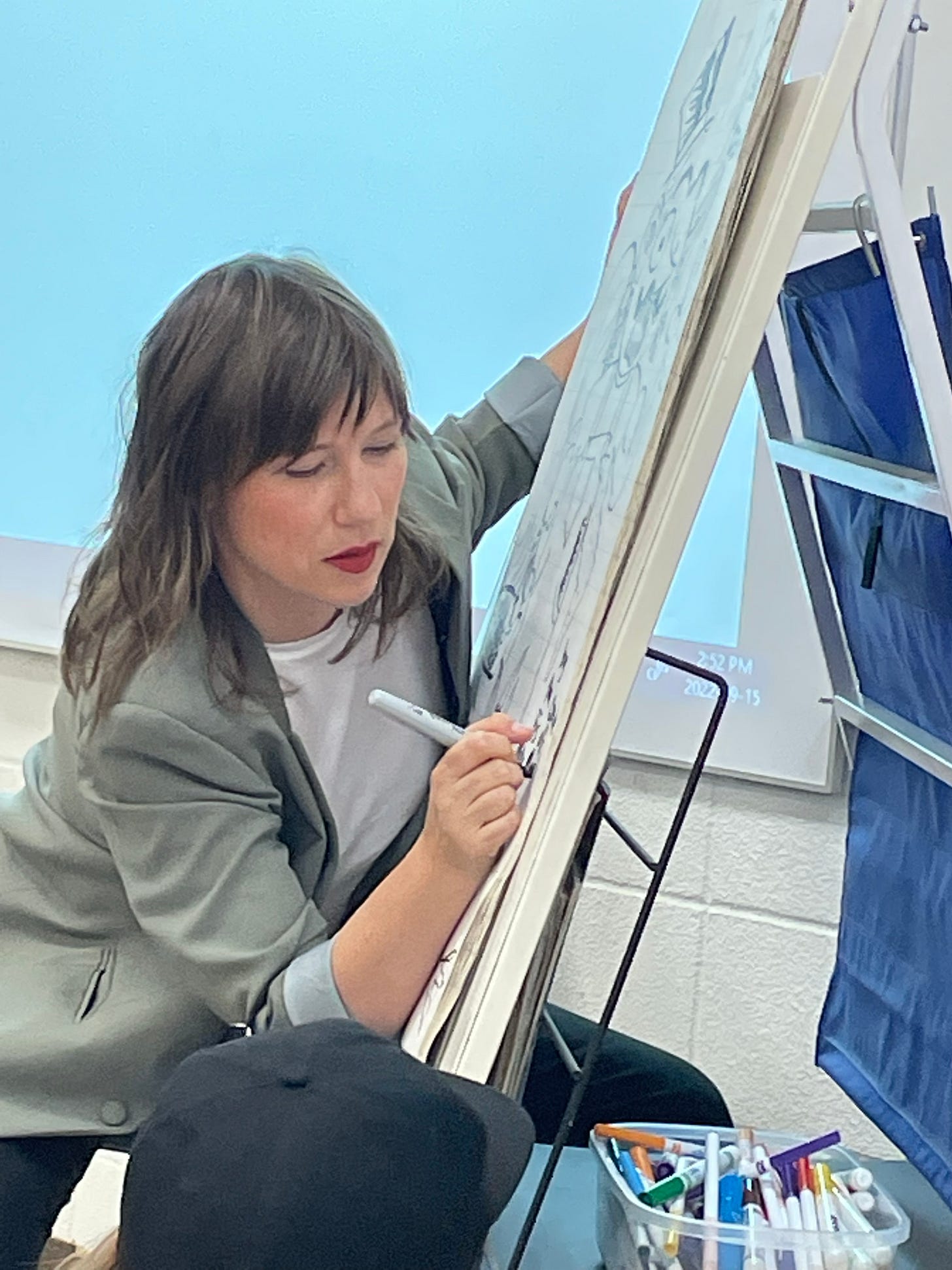 Cats, Creatures & Cursive Writing - by Gillian G.