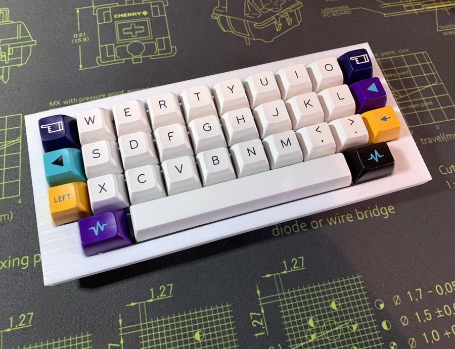 Pictures of some weird computer keyboards.