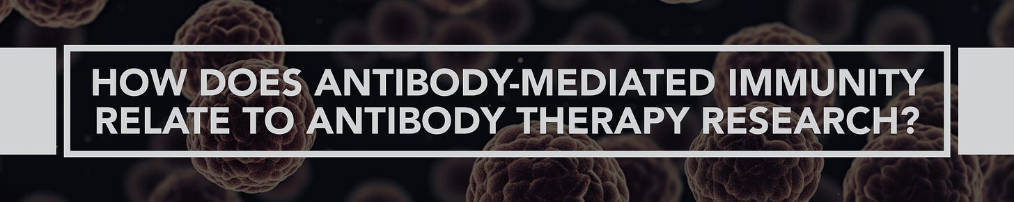 Antibody Mediated Immunity vs Cell Mediated Immunity