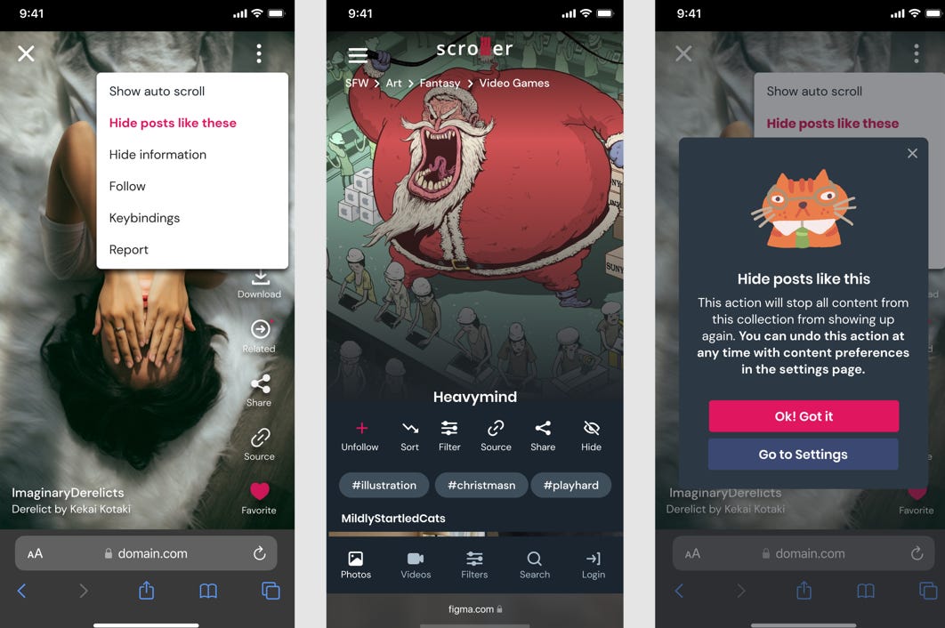 🎬 Inviting Content Creators to Join Scrolller, 🎞 Revamping Albums Experience & ️ Launch of ...