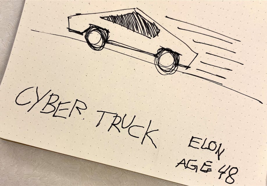 Tesla Cybertruck Deposit Receipt