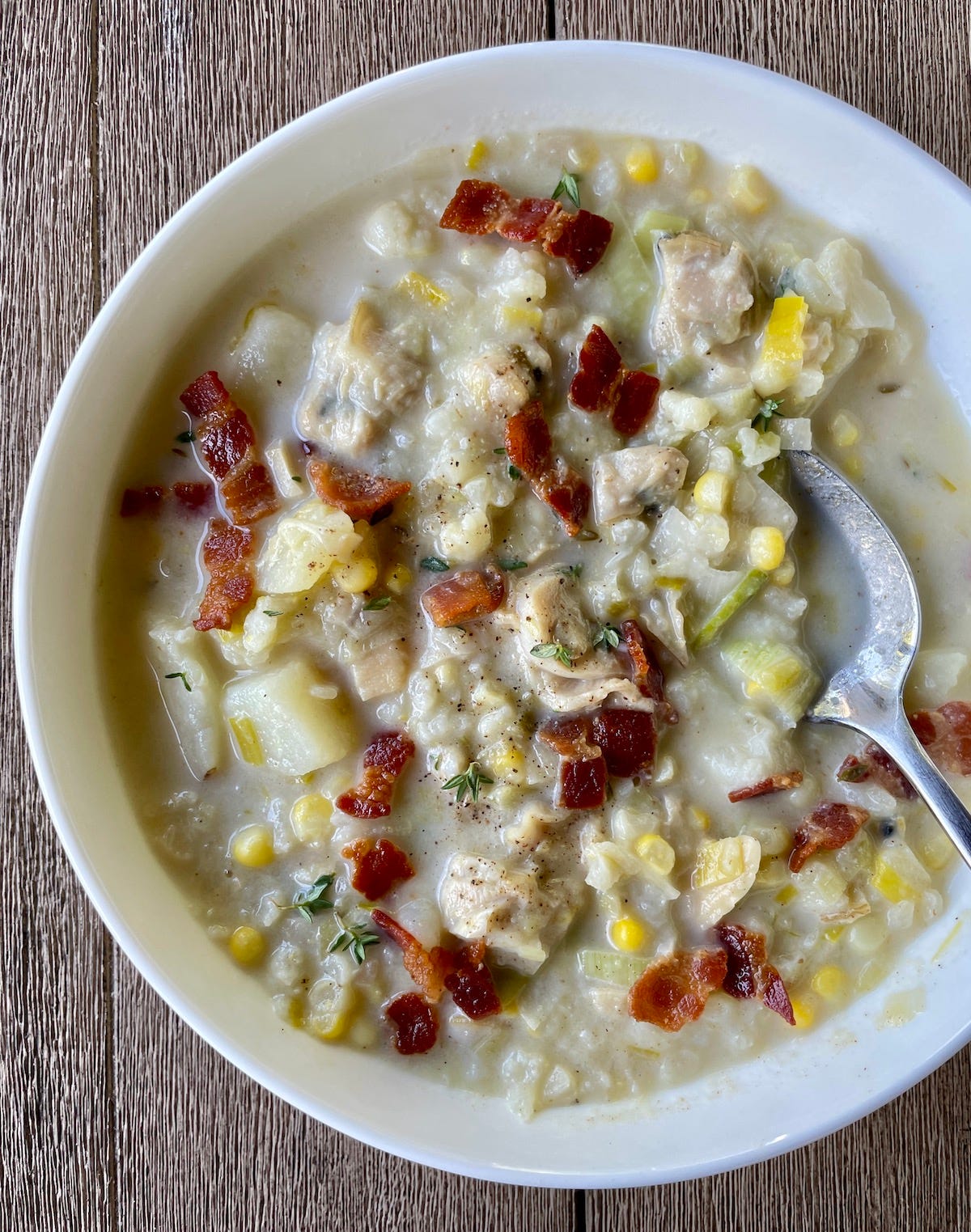 Fire Island Clam Chowder - by Susan Spungen - Susanality