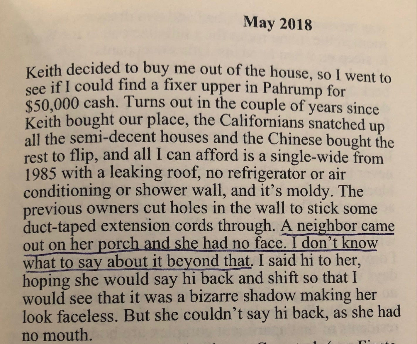 SCARY COOL GOODBYE 27 - by Meaghan Garvey