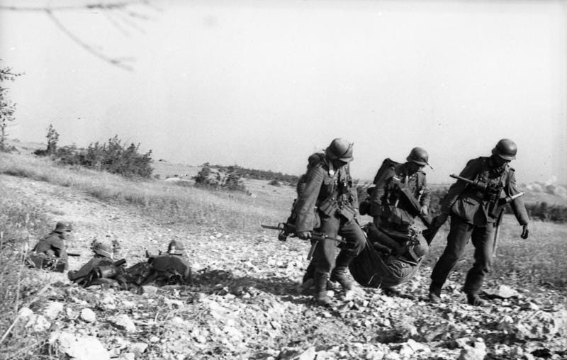 Wounded on the Eastern Front - by Martin Cherrett