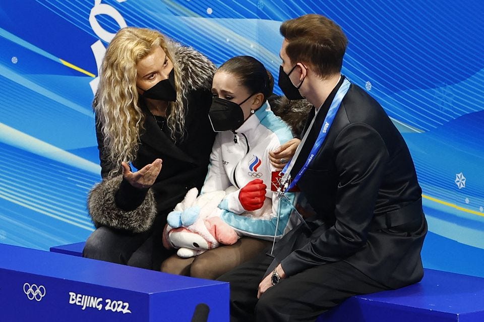 Olympic Figure Skating and Fairytale Sorrow - by Ella Dorn