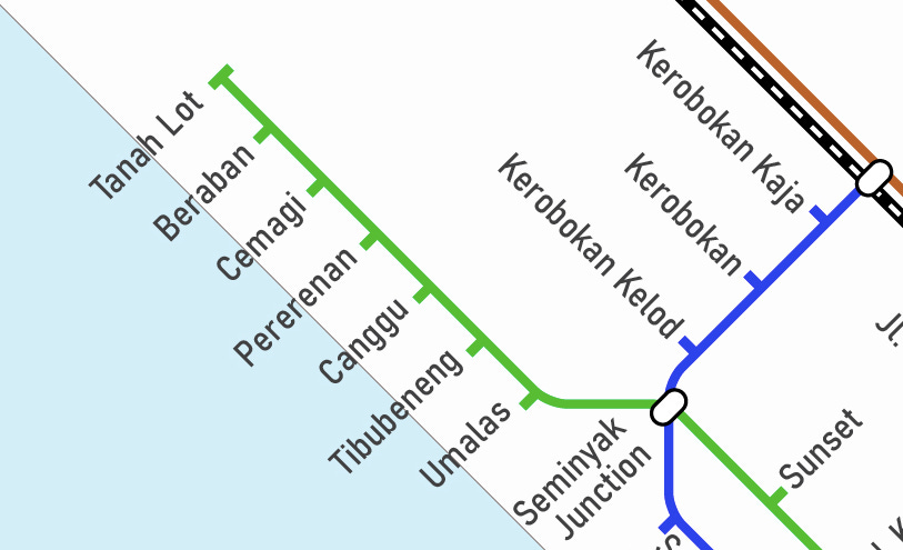 What would Bali look like if it had a metro system