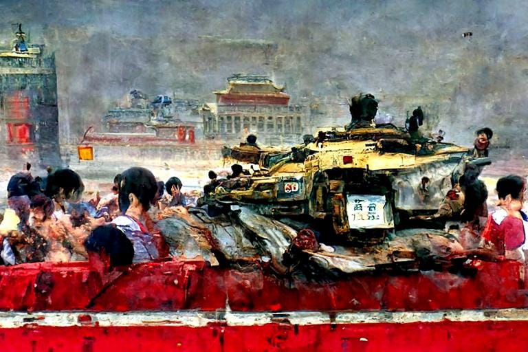 33 Years Later: Tiananmen Square - by Winston Smith