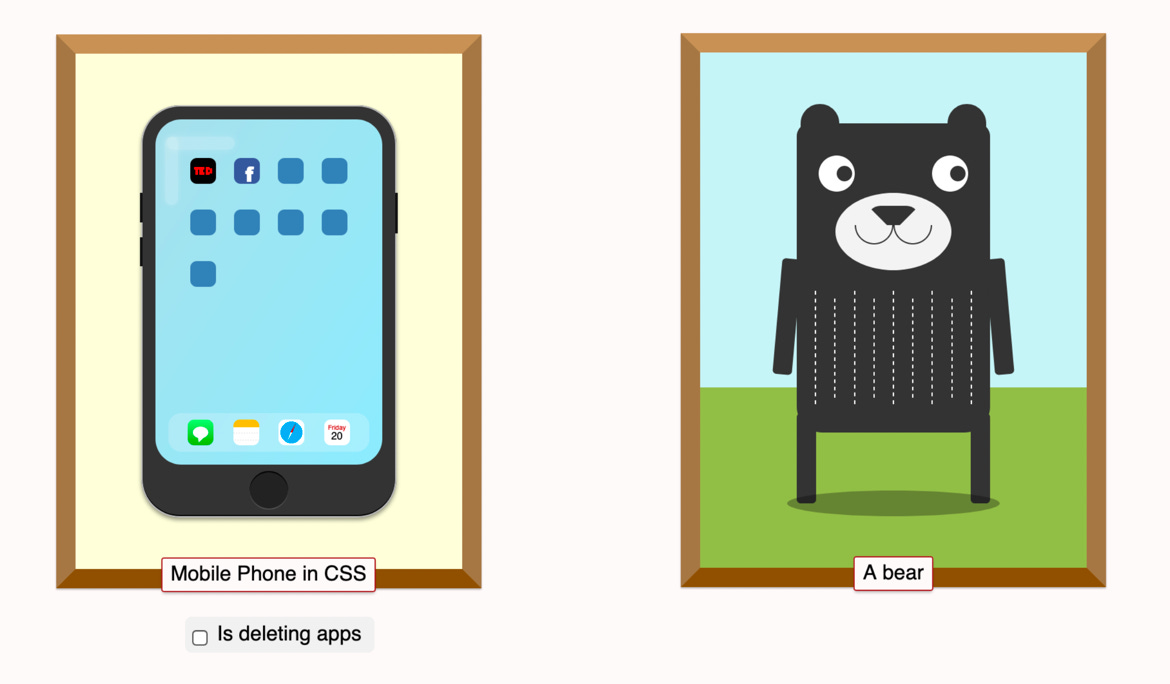 Drawing with CSS - by Thomas Seng Hin Mak
