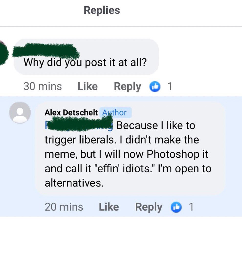 Dear Alex Detschelt, - by Virginia Montanez