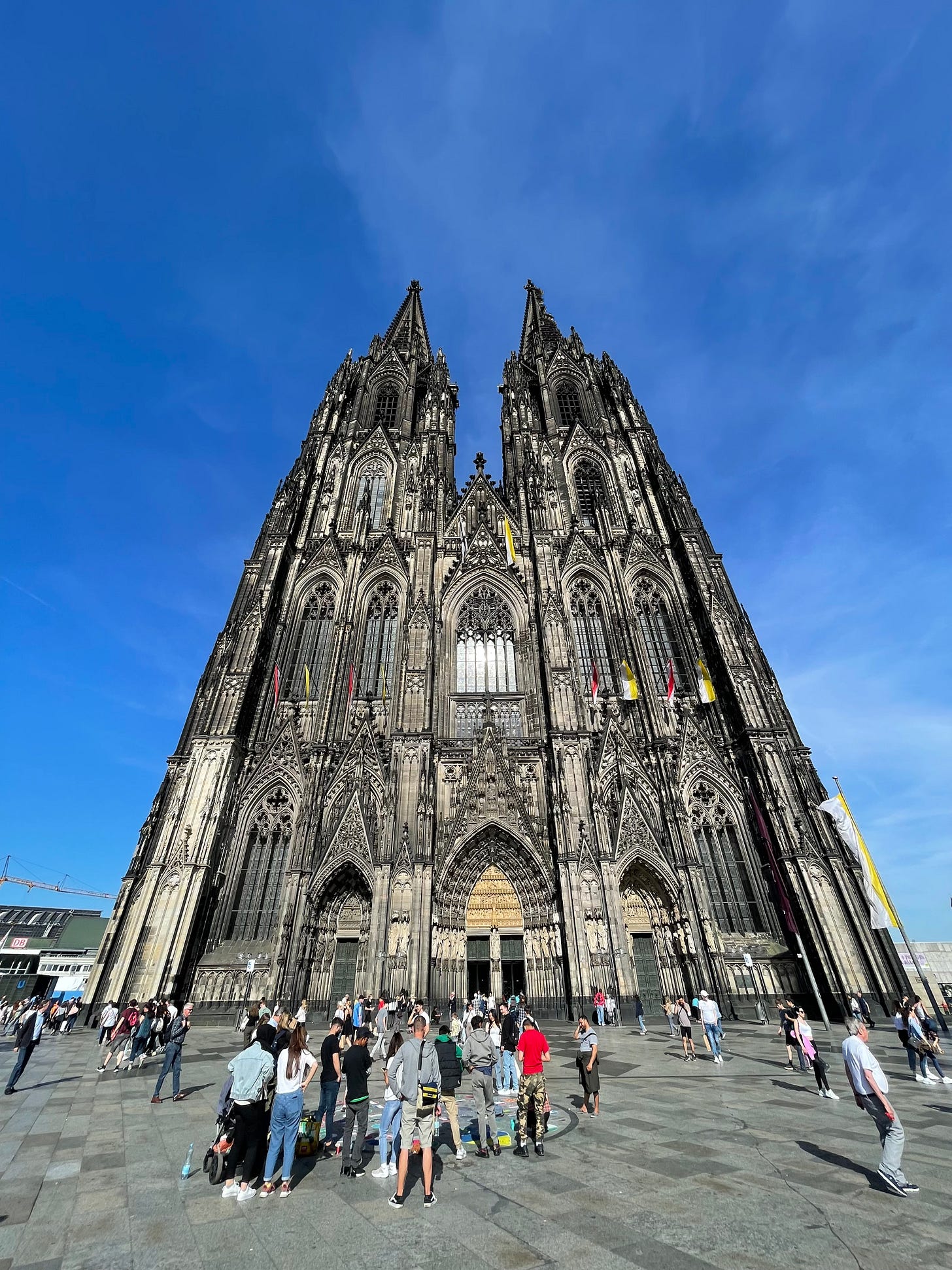 Visiting the famous Cologne Cathedral