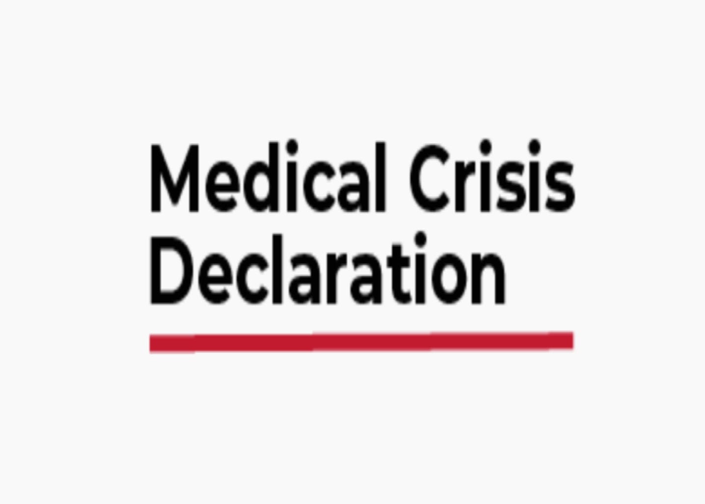 Medical Crisis Declaration Madison Area Lyme Support Group medical-crisis-declaration-madison-area-lyme-support-group