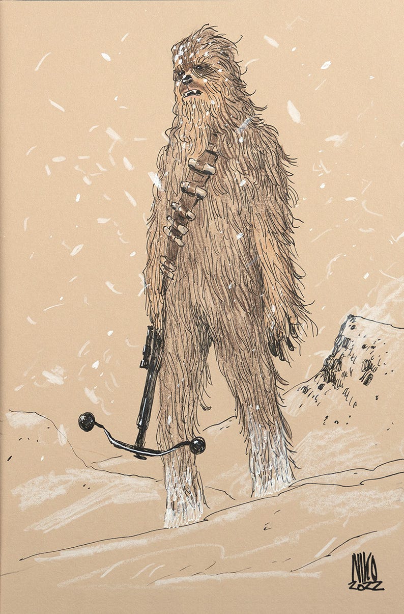 Comics Artopsy #6 - by Niko Henrichon - Exploding Giraffe