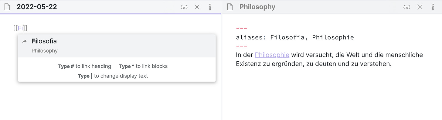 The importance of Aliases - by Alexander Rink - Gödel's