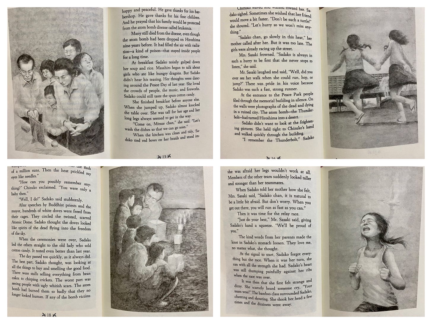 Sadako and the Thousand Paper Cranes - by Roopa Baliga