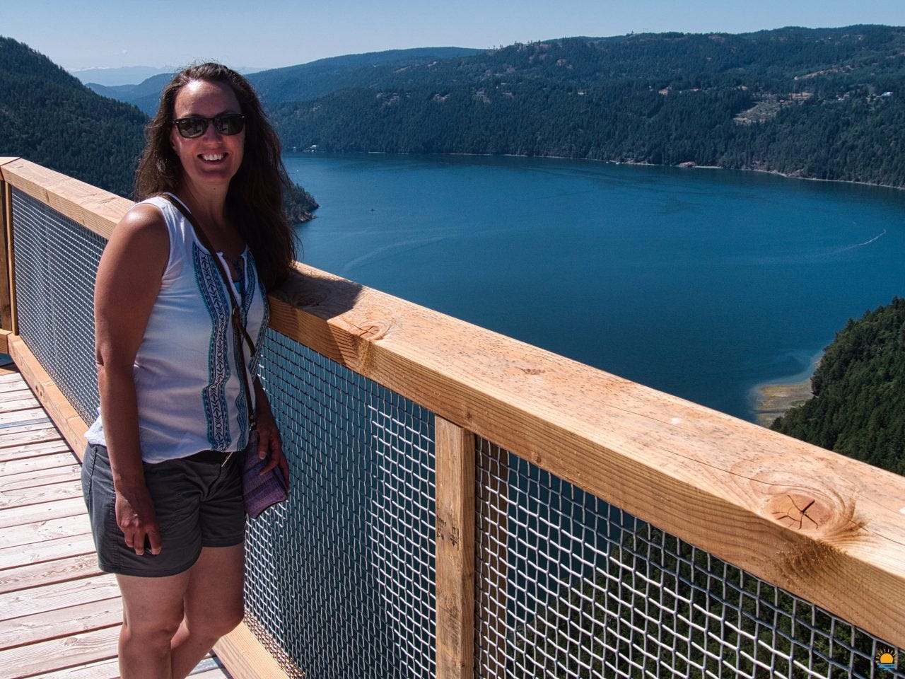 AMAZING views from the Malahat SkyWalk - by Val & Paul