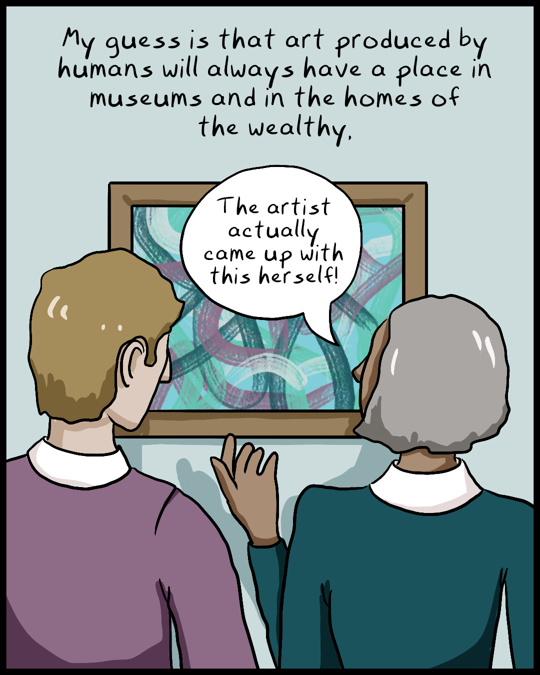 Artificially Intelligent Art - by Aubrey Hirsch