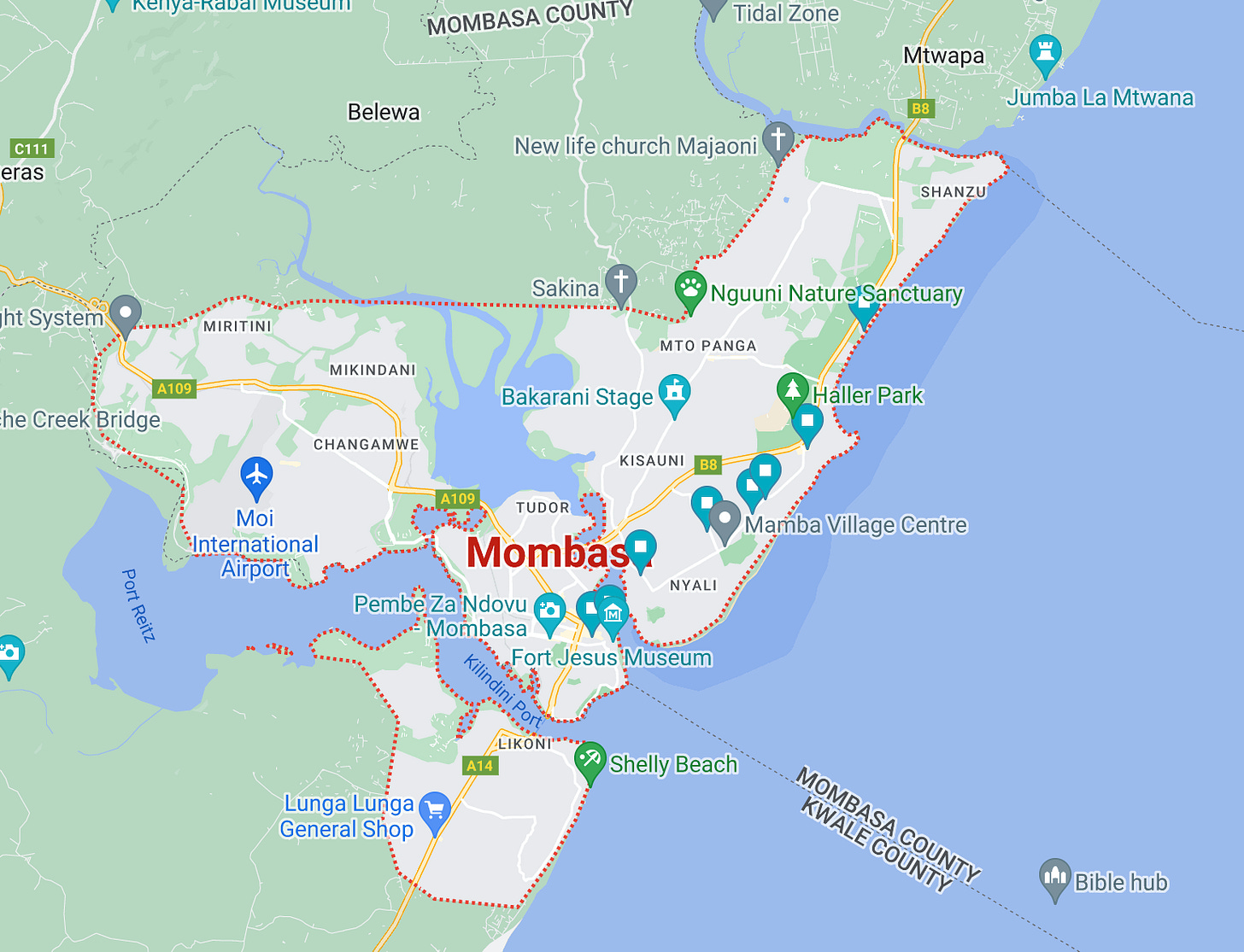 Mombasa part 1: Arrival - by Vivek Sahi - Lahe Lahe