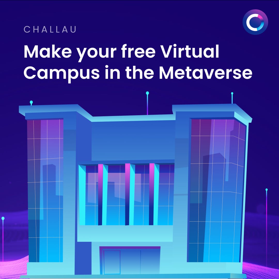 Make your free Virtual Campus in the Metaverse