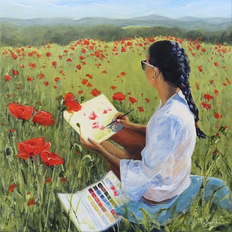 Joy Richards - by Clintavo - BoldBrush Collector