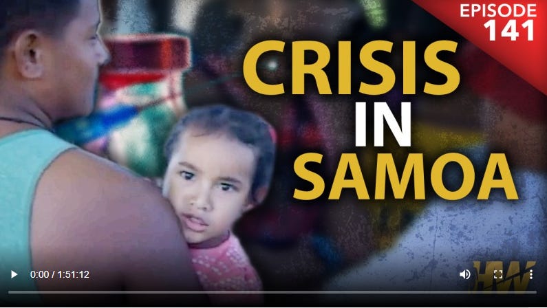 The Killing Fields of Samoa - by Dr Ah Kahn Syed