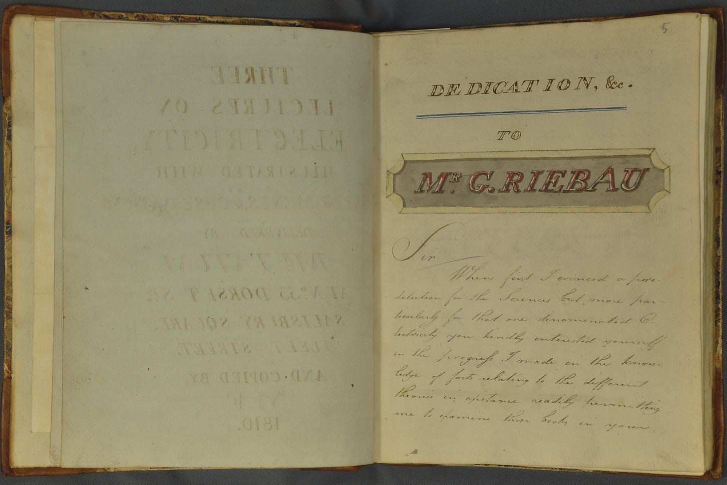 The notebooks that launched Michael Faraday's scientific career