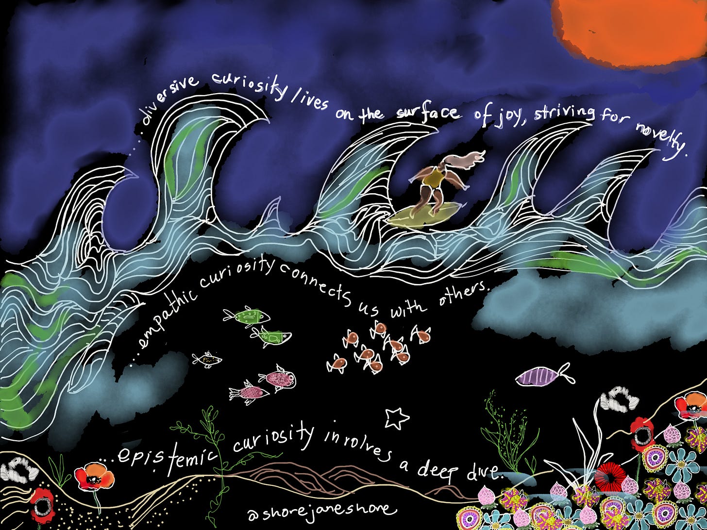 How are you curious?