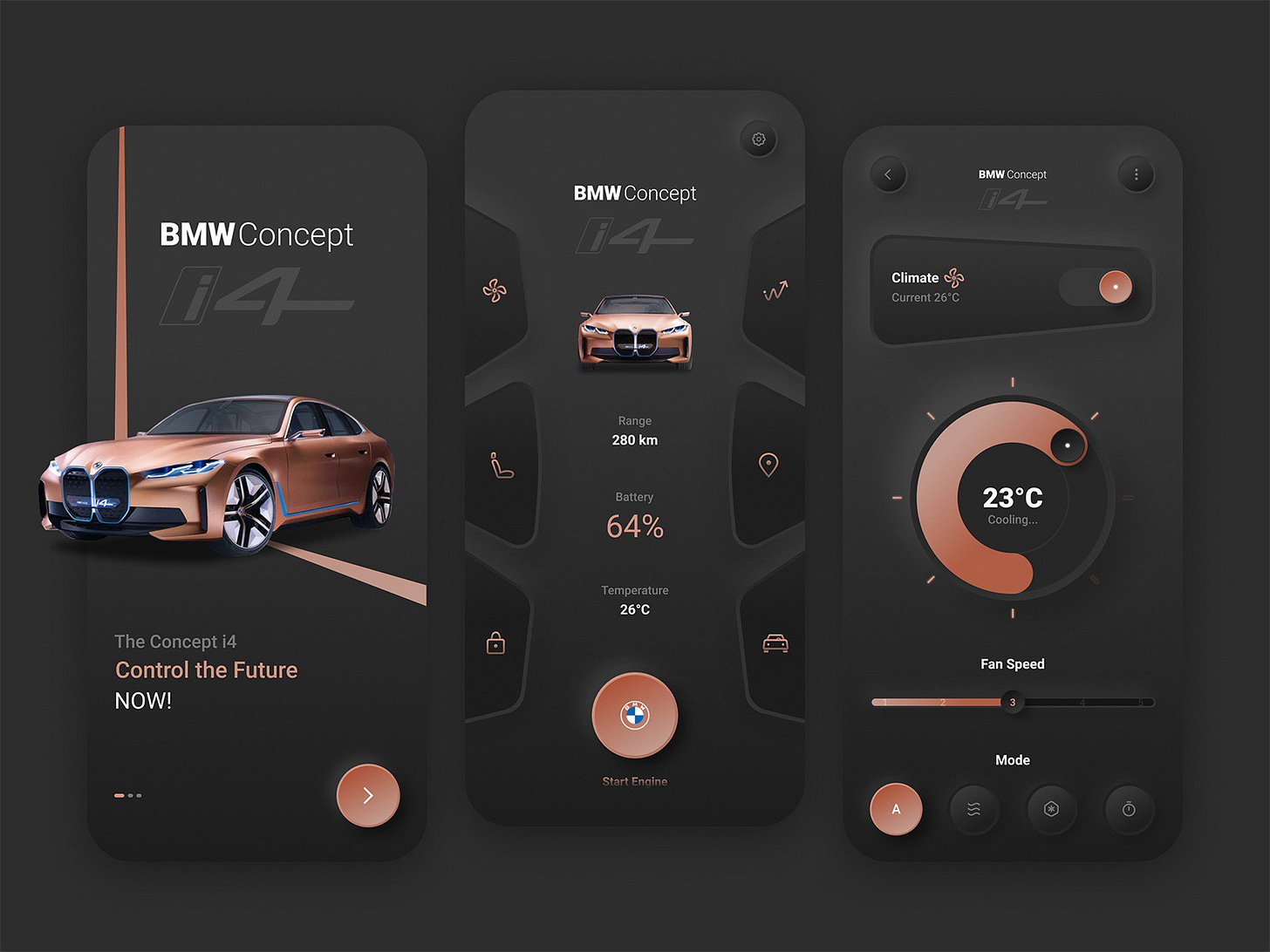 Best App design of the month - by Andrea Paci