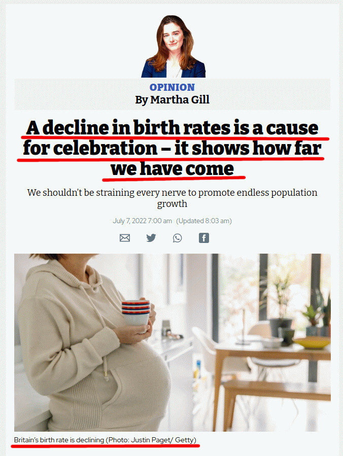 Will UK's Birth Rate Decline Bring "Hyper-Liberal Future", or Extinction?