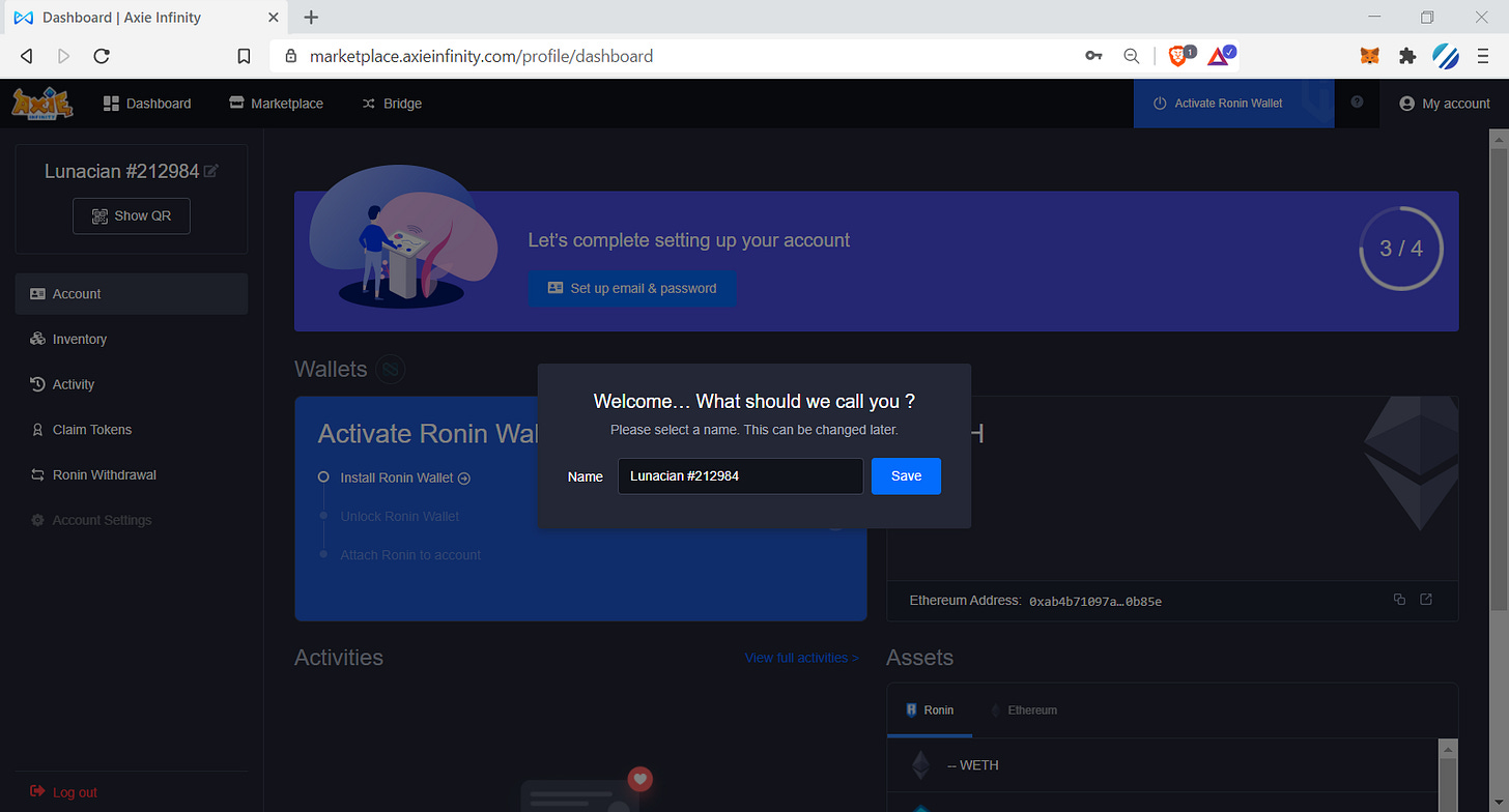 Axie Community Alpha: Getting Started! - by Axie Infinity