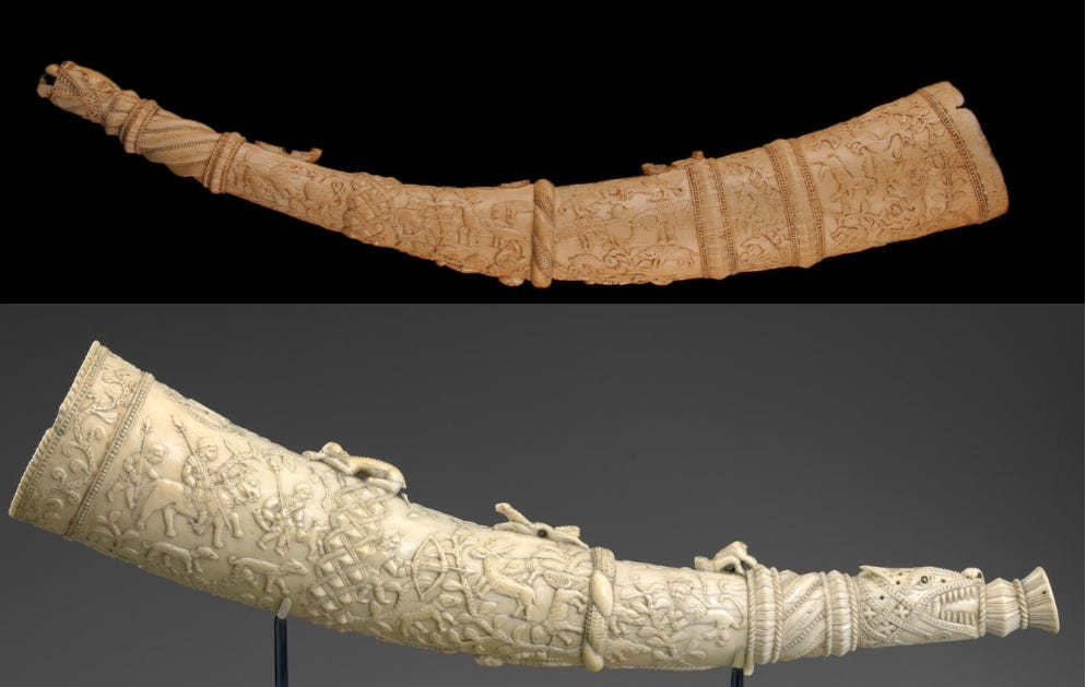 The Art of early Atlantic contacts: Sapi ivory artists and Portuguese ...