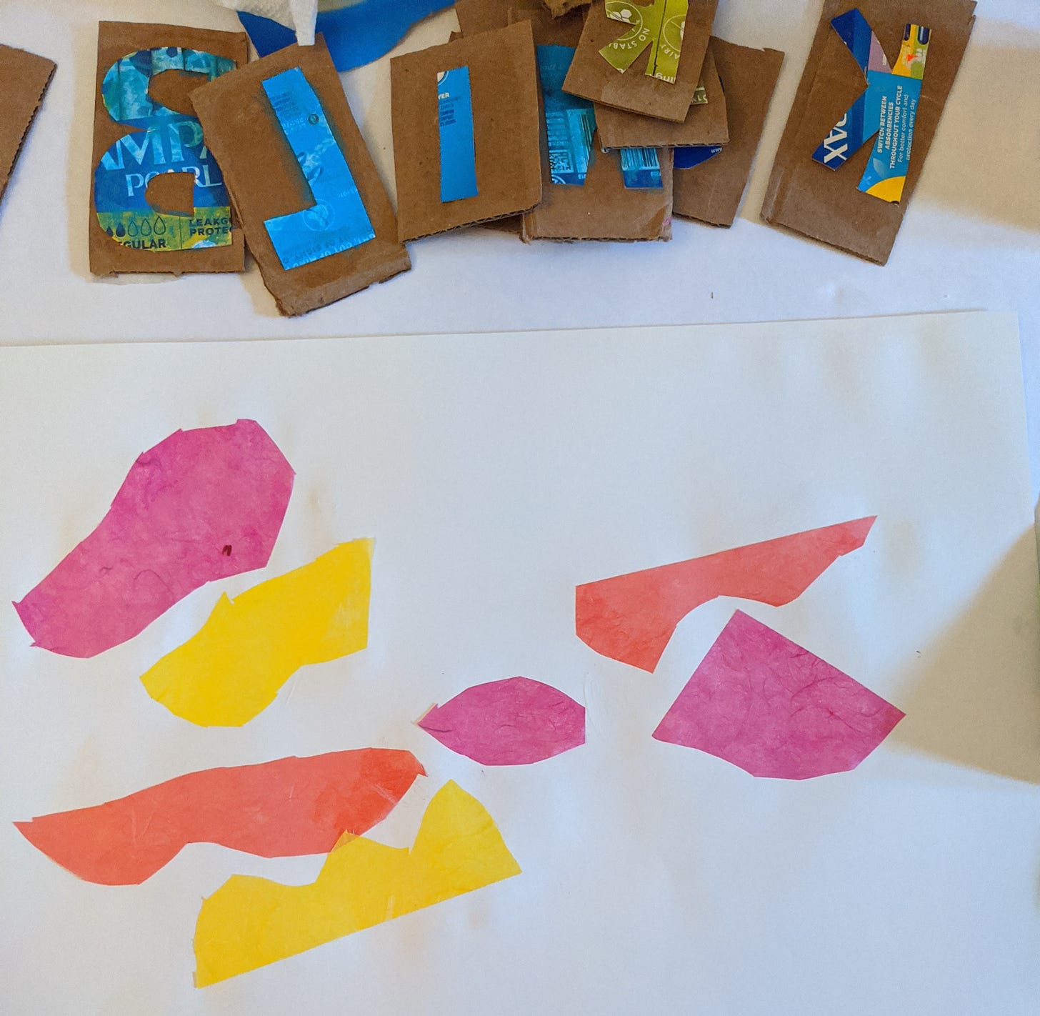 Make a Recycled Mixed Media Protest Sign