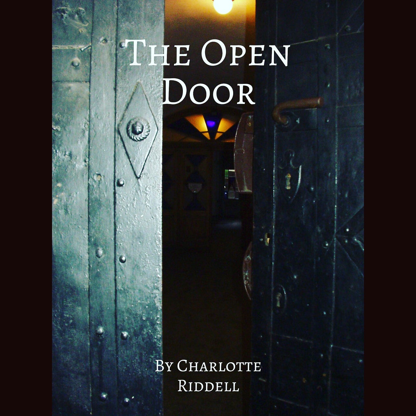 The Open Door by Charlotte Riddell - by Tony Walker