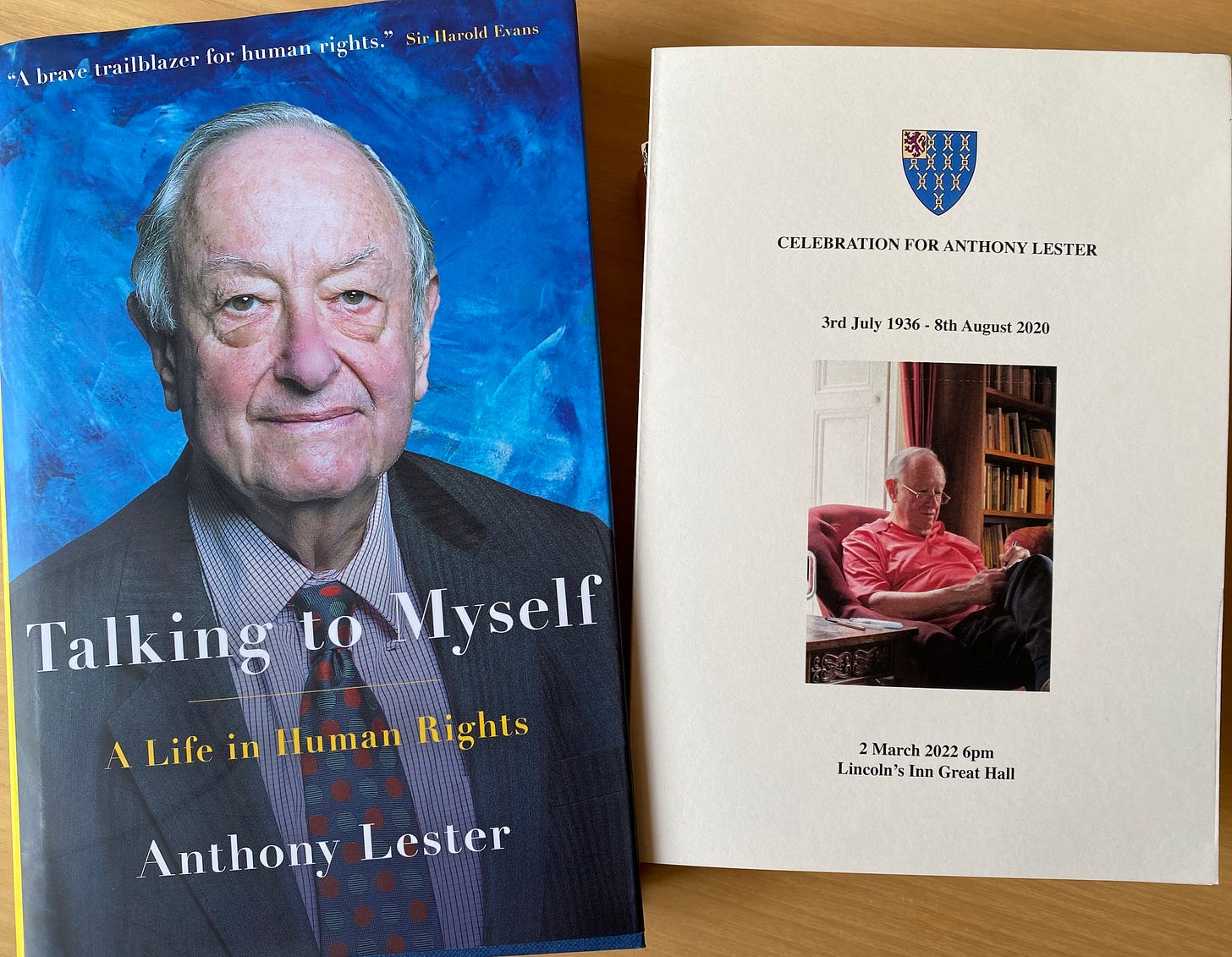 Remembering Anthony Lester - by Joshua Rozenberg