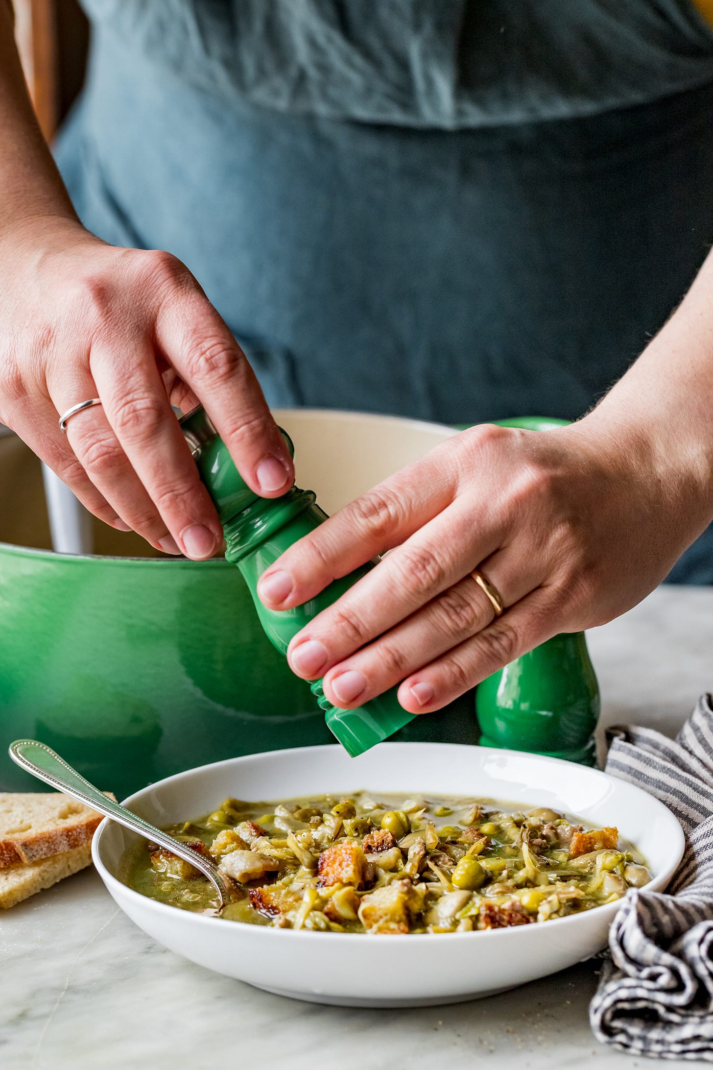 Garmugia, una zuppa verdissima per la primavera