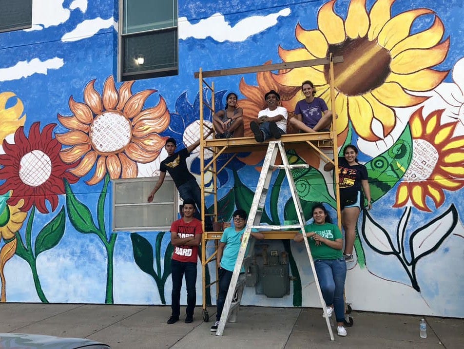 An inside look at the group behind Newton’s murals