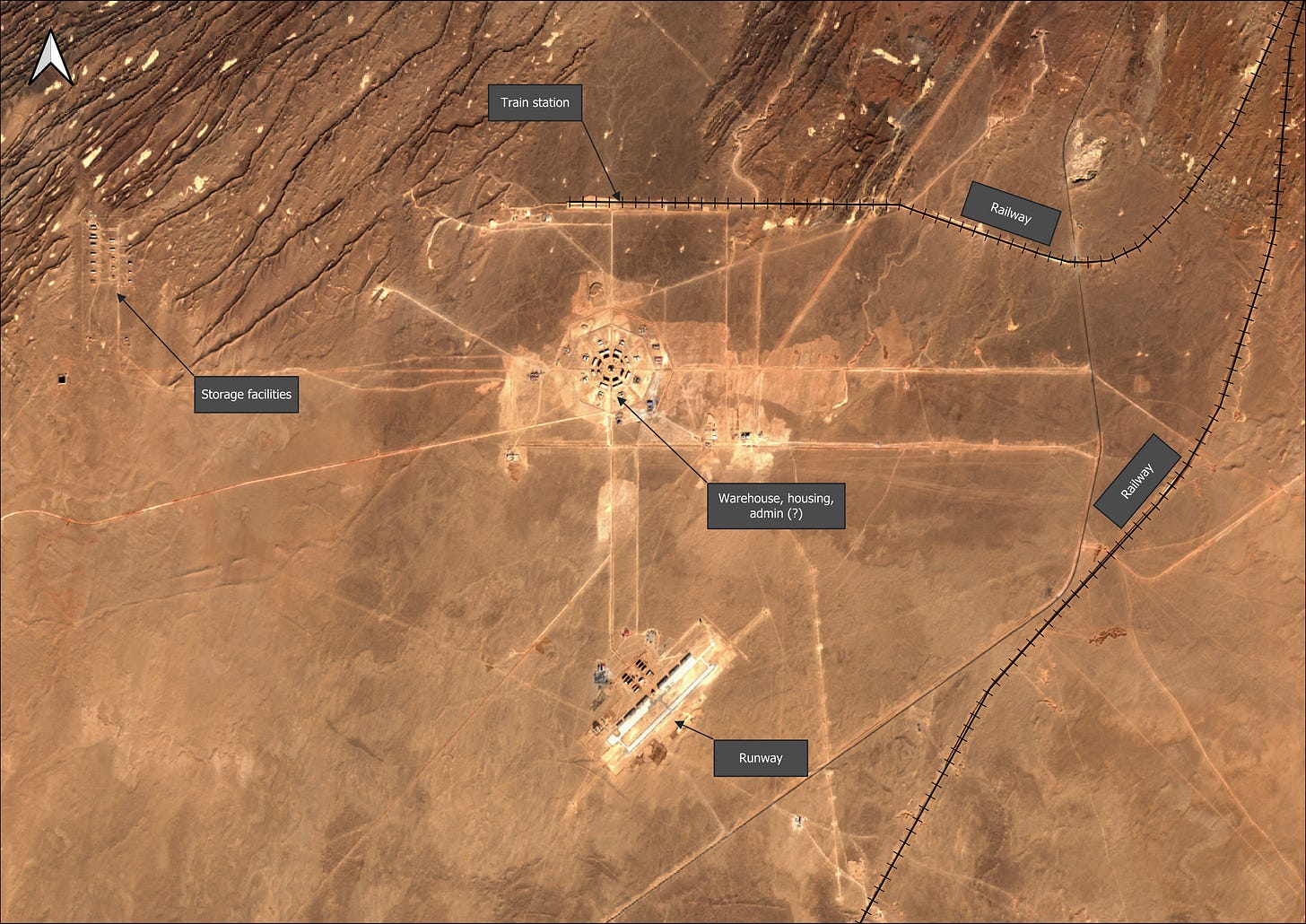 China is expanding its military facilities in the Lop Nur desert.