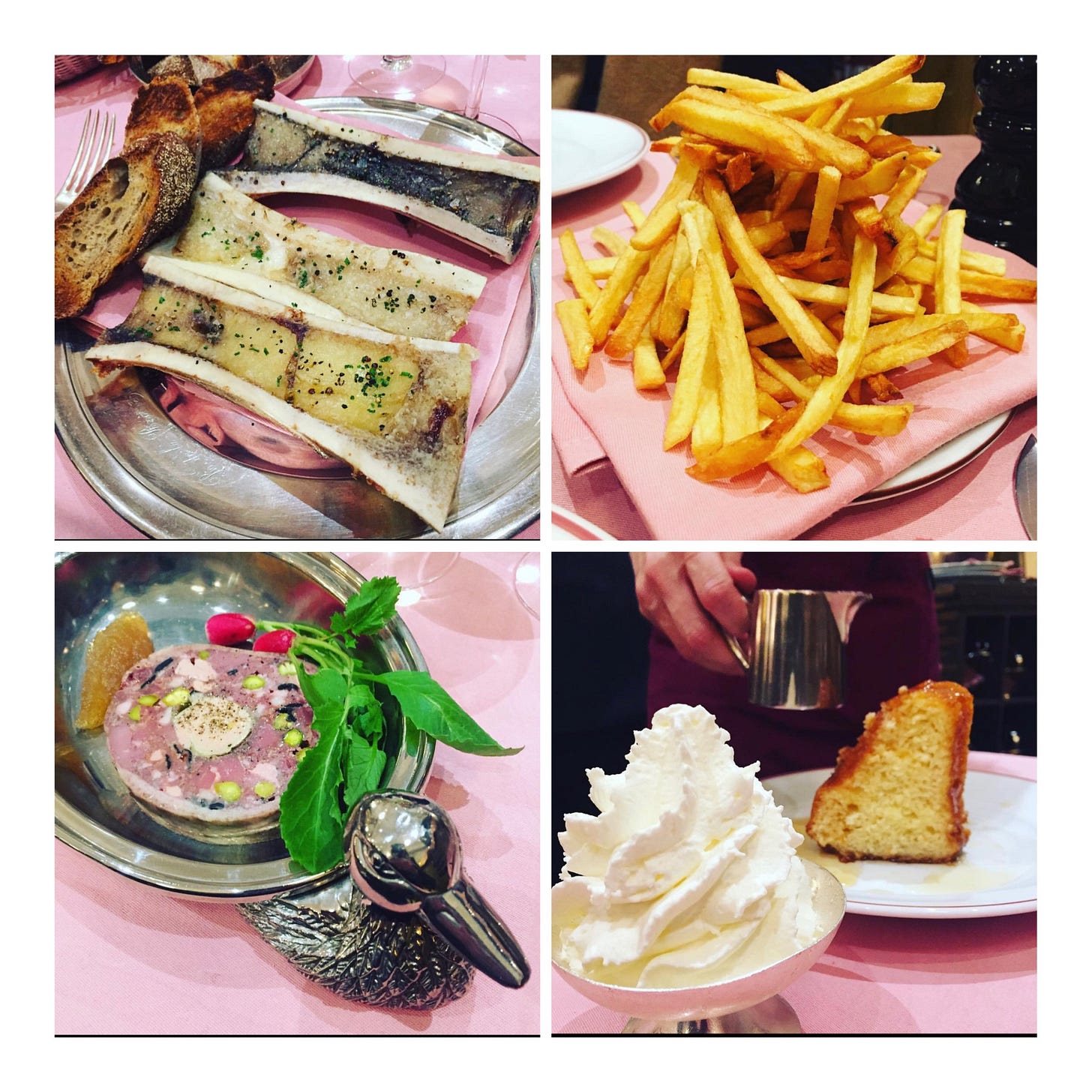 Paris restaurants: the old, the new, and the in-between.