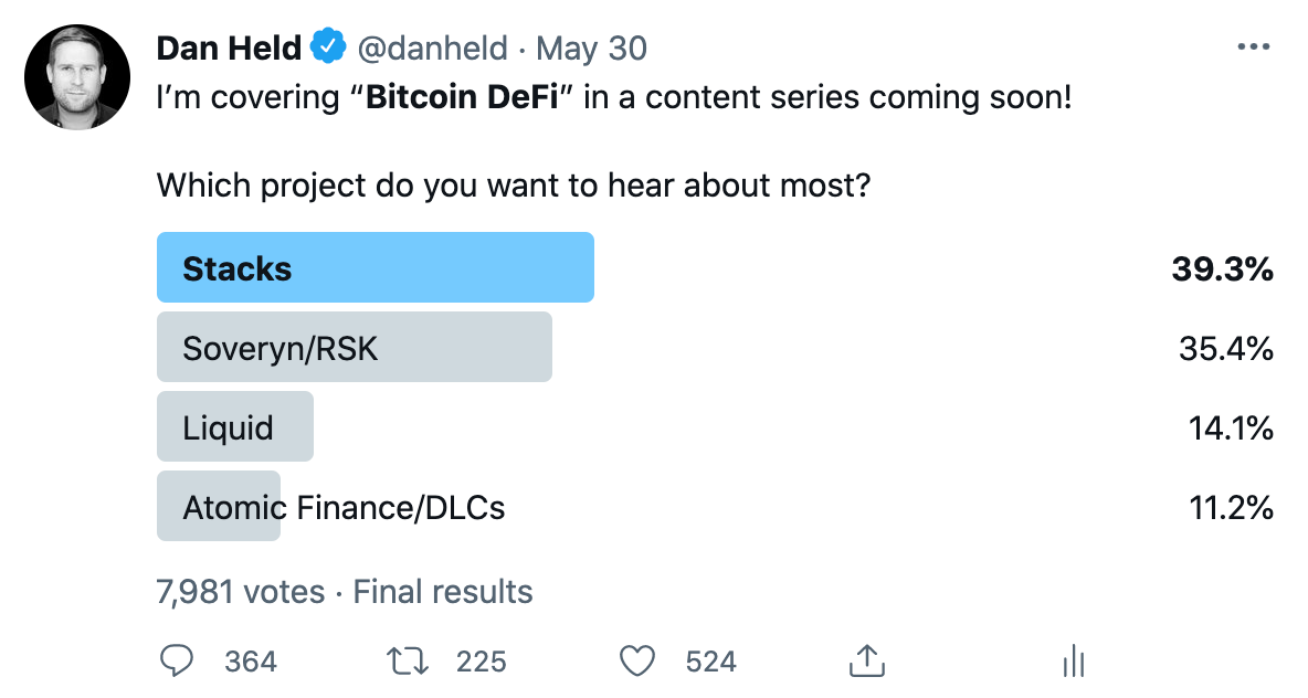 Bitcoin DeFi: Stacks Explained - by Dan Held
