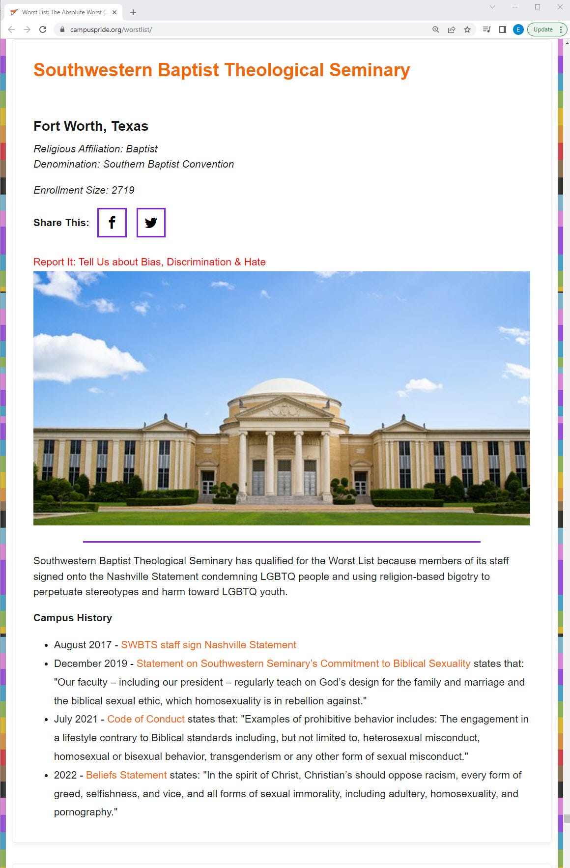 At Dallas City Council calling out the homophobes selected to give ...