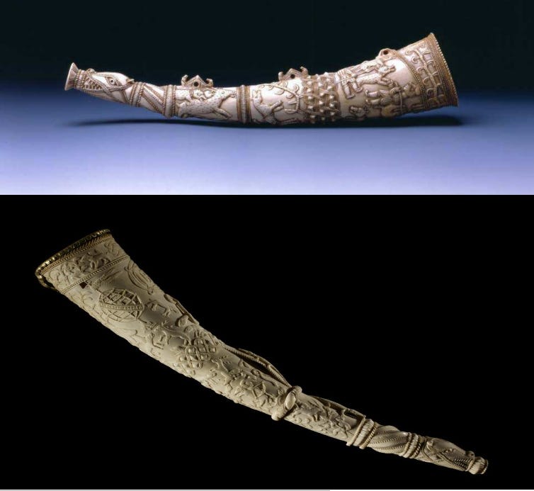 The Art of early Atlantic contacts: Sapi ivory artists and Portuguese ...