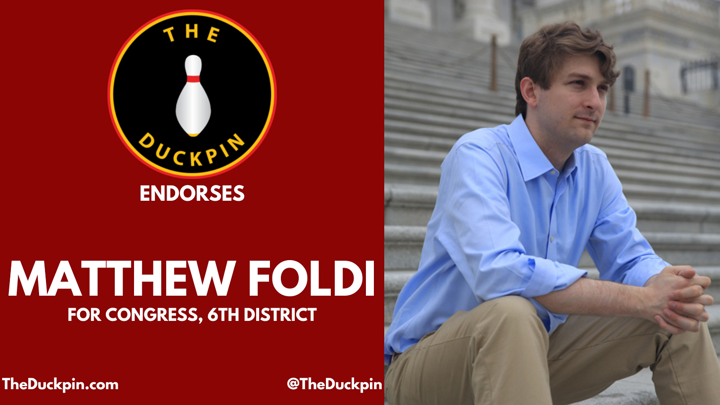 ENDORSEMENT: Matthew Foldi for Congress, District 6