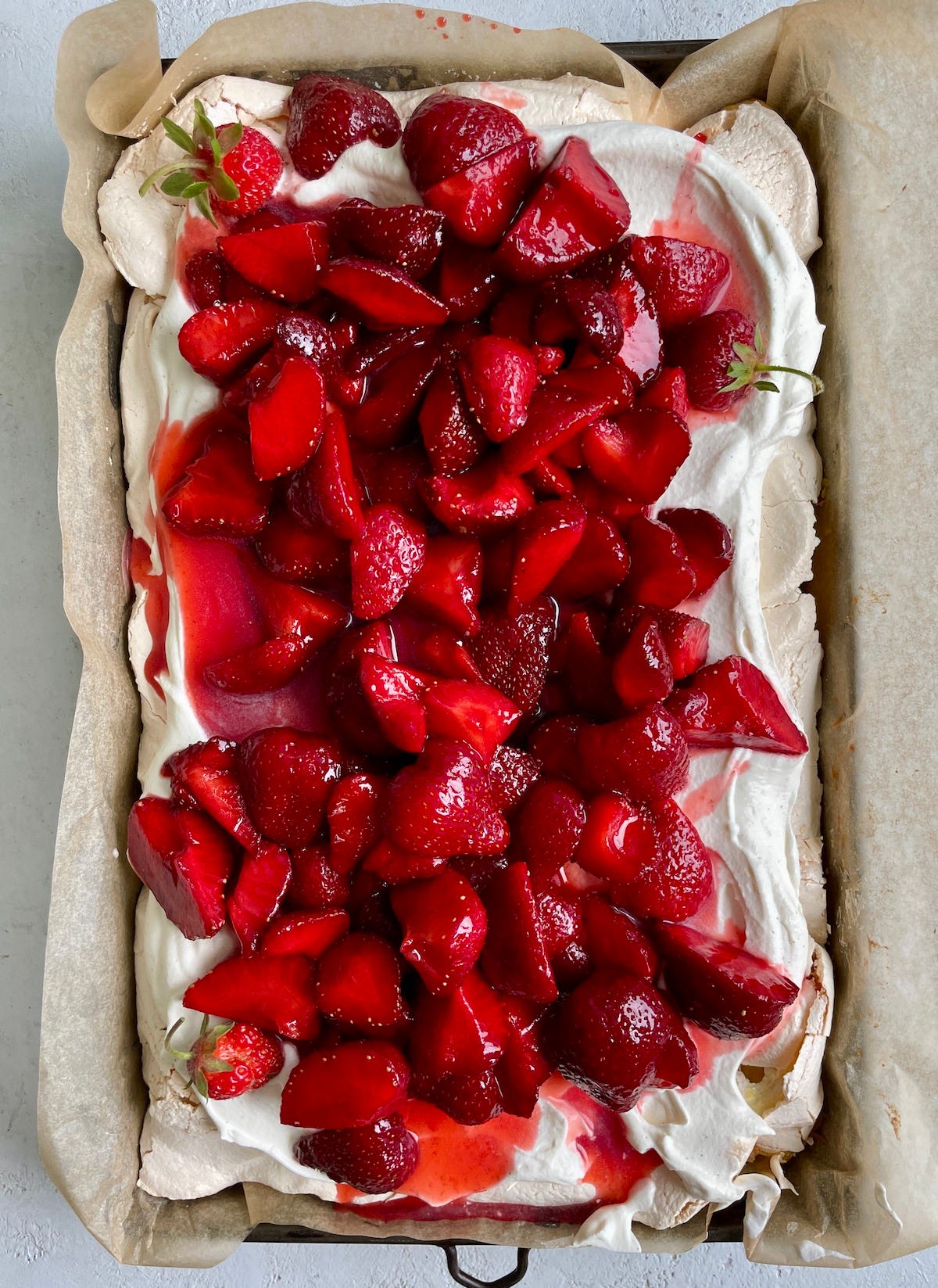 Strawberry Brita Cake - by Susan Spungen - Susanality