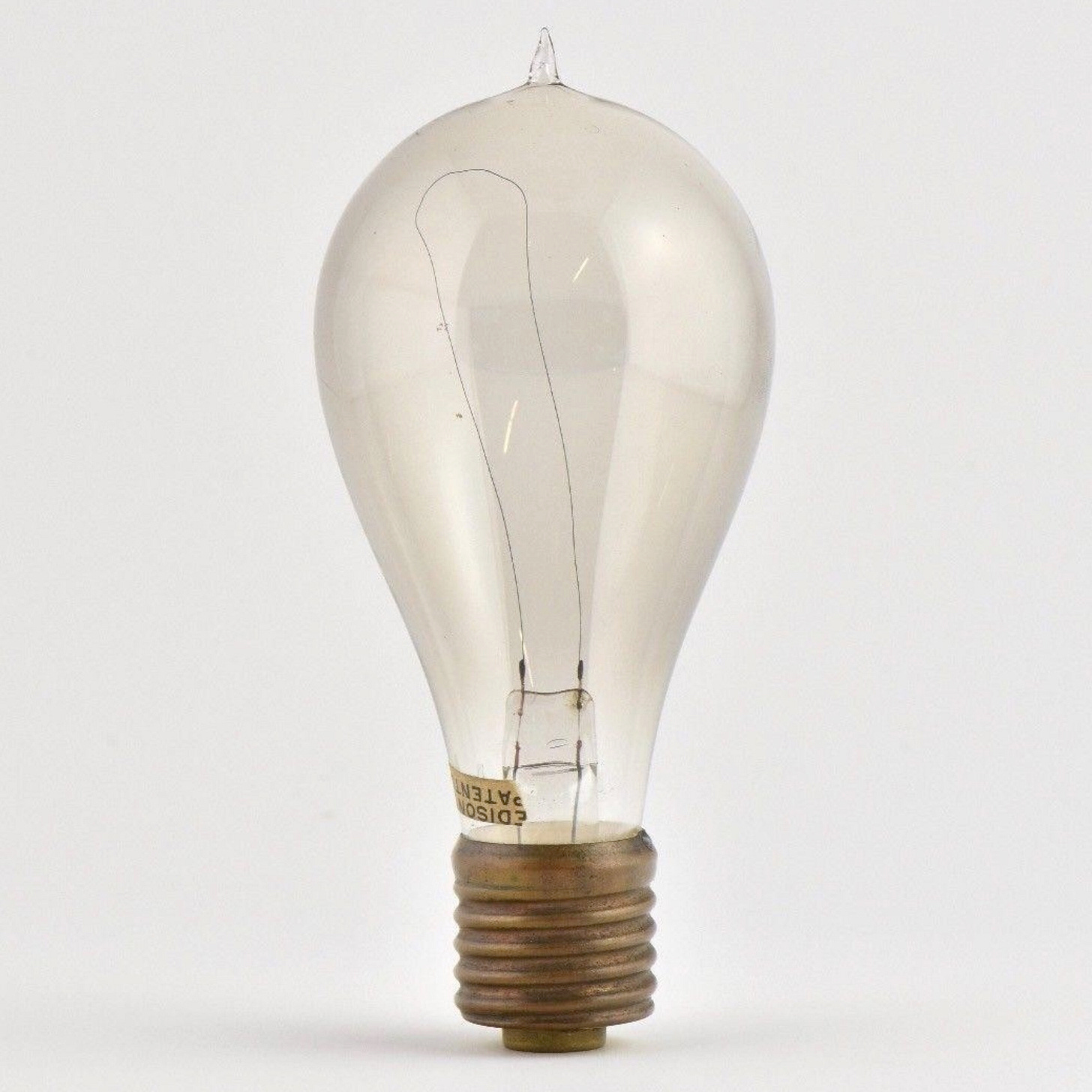 The filament that started it all: carbonized bamboo