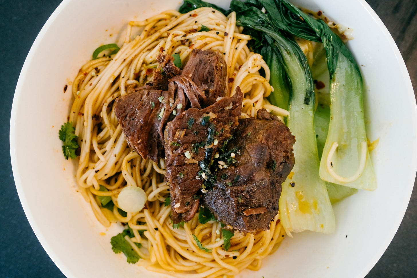 Dry Braised Beef Noodles - by Jake Standley - jake.recipes