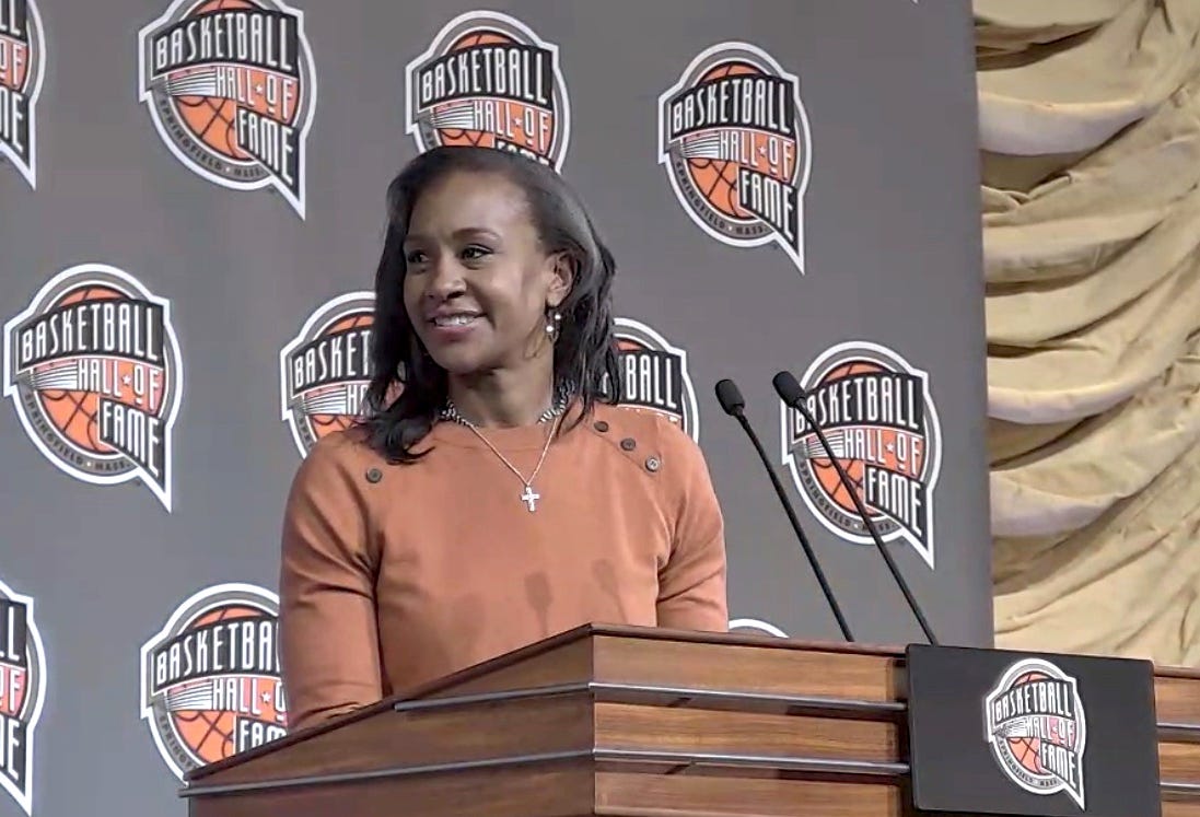 One-on-one with Tamika Catchings, a first ballot Hall of Fame player ...