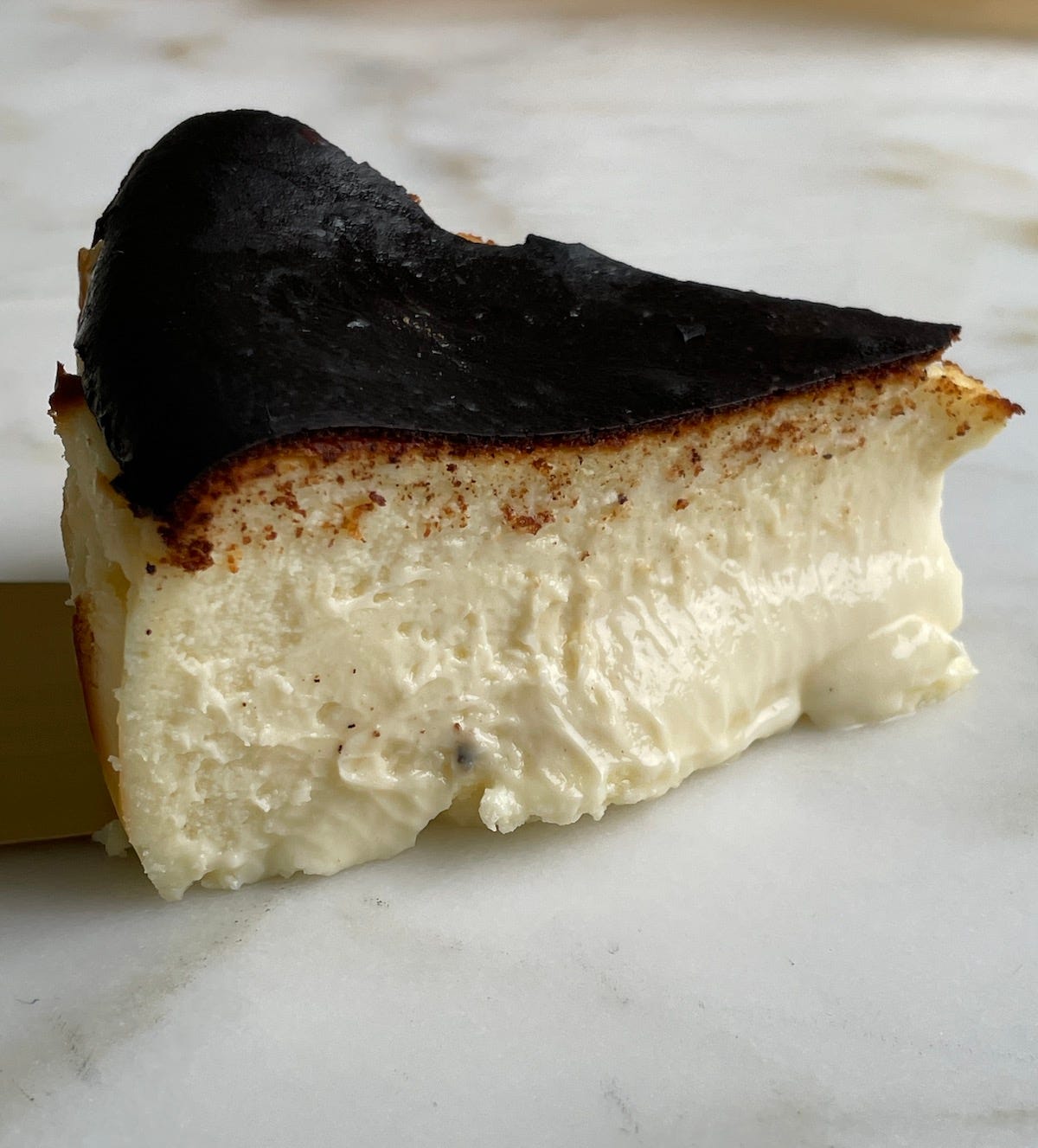 Burnt Basque Cheesecake - by Susan Spungen - Susanality